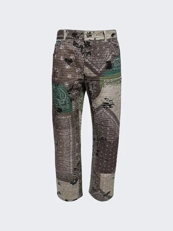 PARIS LAUNDRY Boro Carpenter Jeans In Japanese Denim