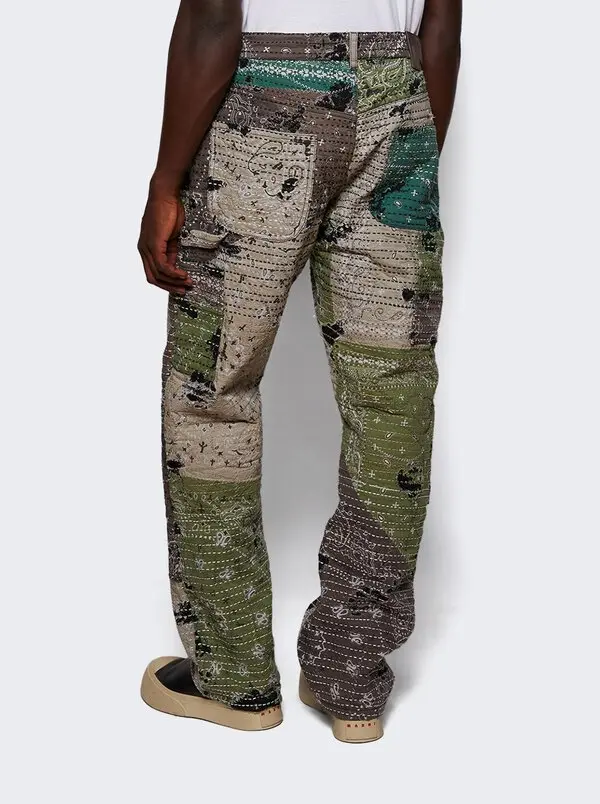 PARIS LAUNDRY Boro Carpenter Jeans In Japanese Denim