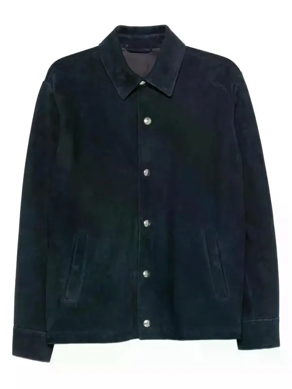 Eleventy Suede Overshirt