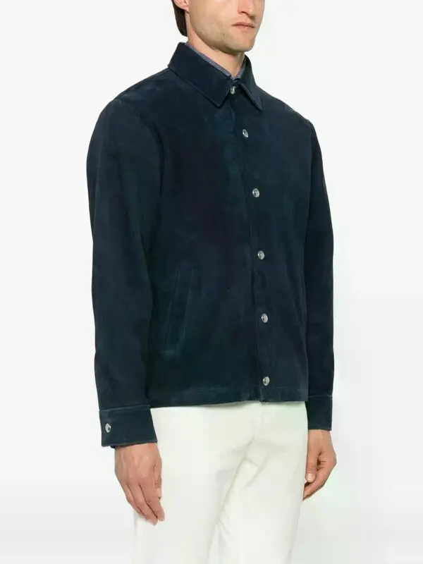 Eleventy Suede Overshirt