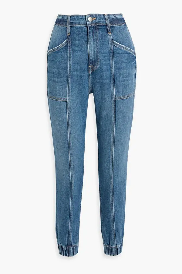 Simkhai Wiley Cropped Tapered Jeans