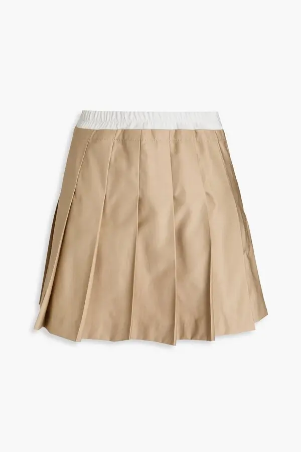 Sandro Pleated Mini Skirt