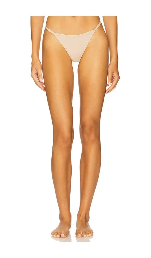 CUUP String Modal Thong In Nude - Sand
