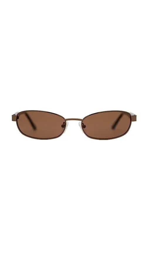 OTRA X Grandquist Papillon Sunglasses - Chocolate & Brown