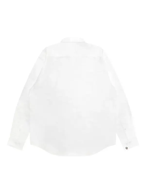 AAPE BY *A BATHING APE® Logo-patch Button-down Shirt