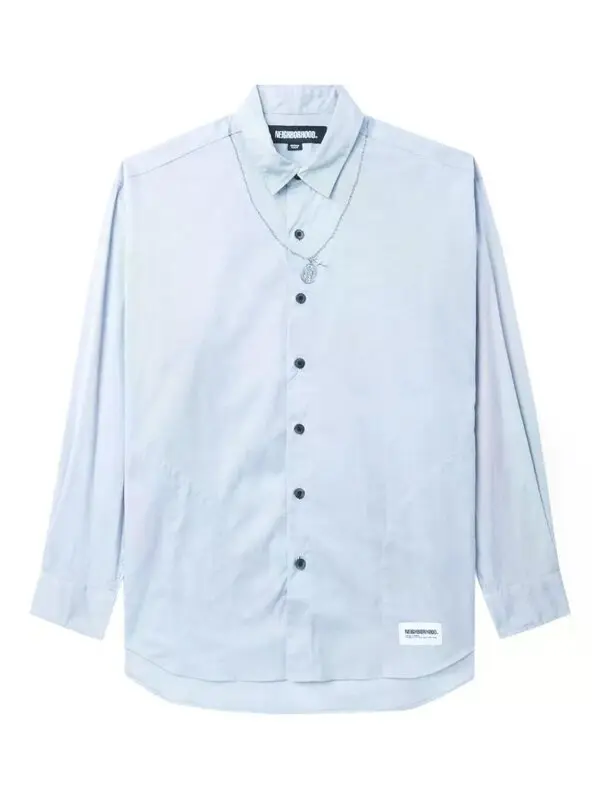 NEIGHBORHOOD Long-sleeve Button-down Shirt