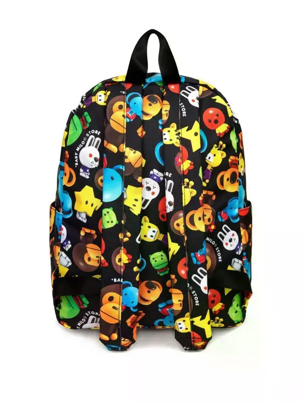A BATHING APE Baby Milo® Store * Character-print Backpack
