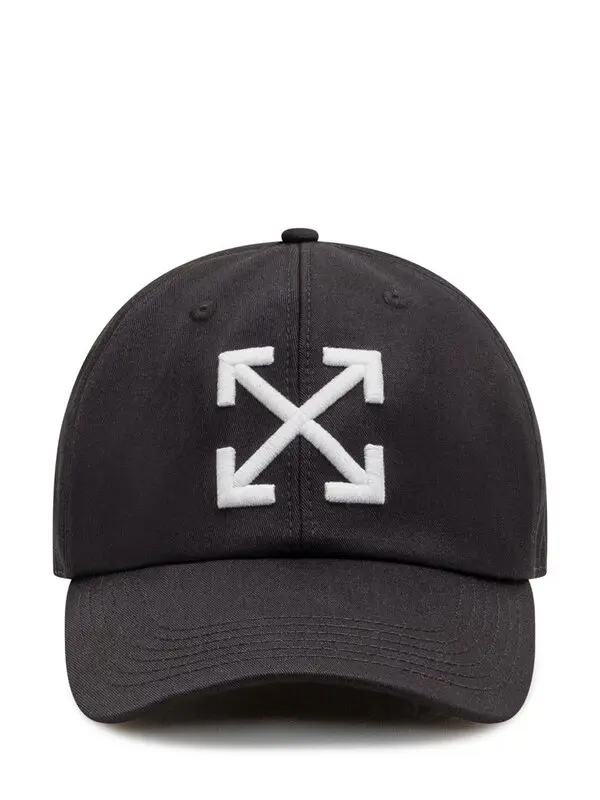 Off-White Curved Visor Cap - Black