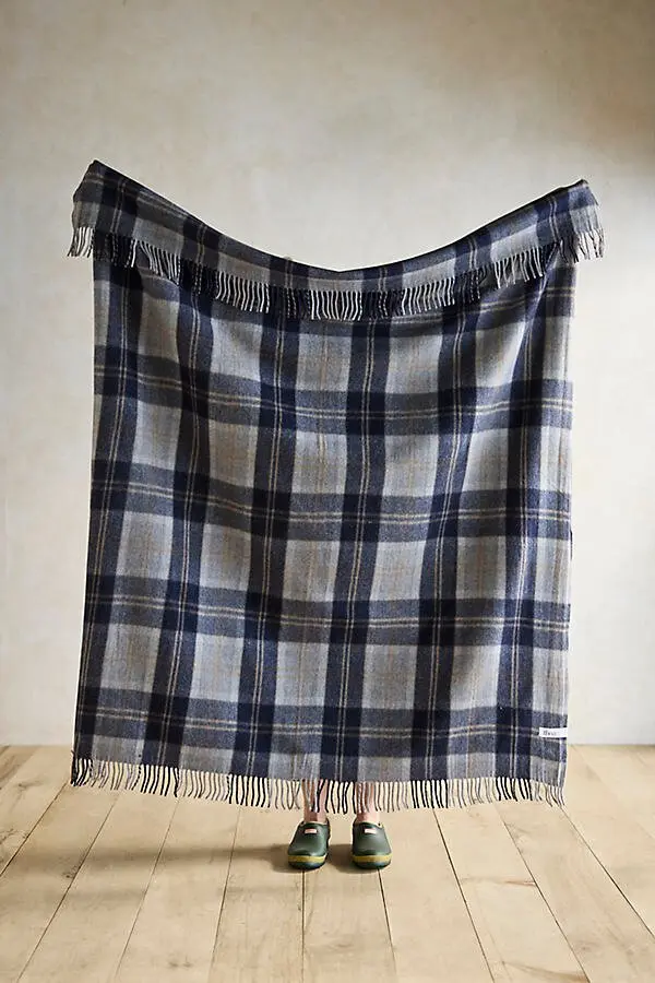 TBCO Tartan Recycled Wool Throw
