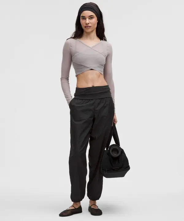 Lululemon Lightweight Foldover-waist Jogger - Black