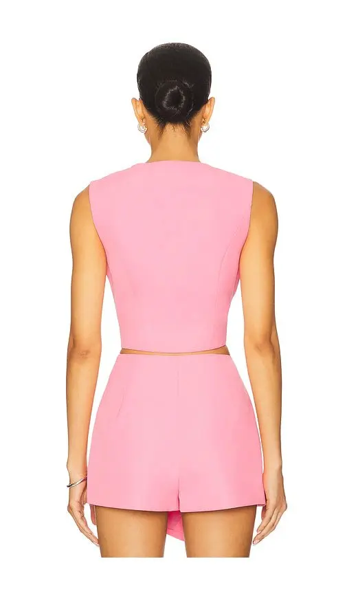 LOVERS AND FRIENDS Quinn Asymmetrical Button Up Top
