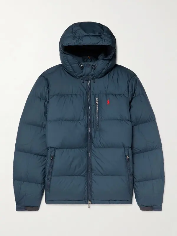 Polo Ralph Lauren Logo-embroidered Quilted Down Jacket