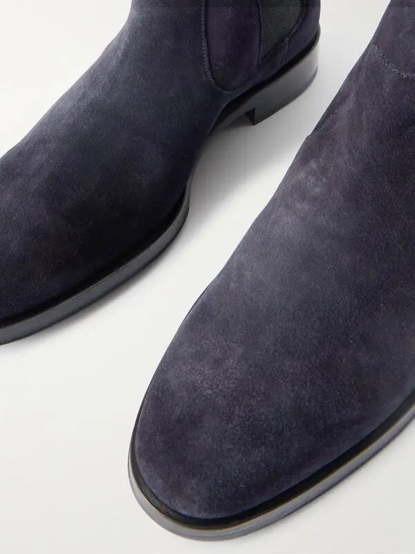 Paul Smith Lawson Suede Chelsea Boots - Blue