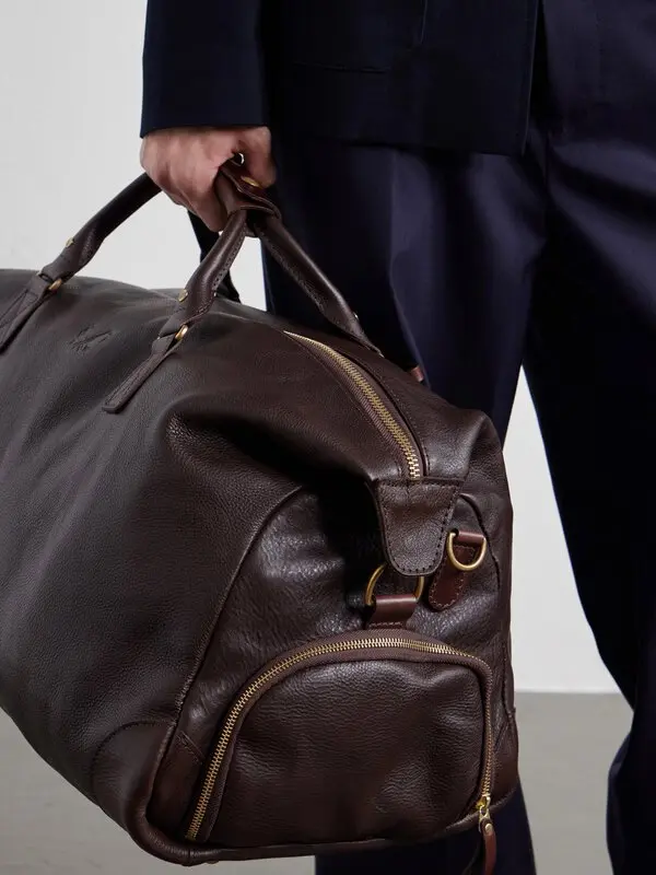 Bennett Winch Full-grain Leather Weekend Bag