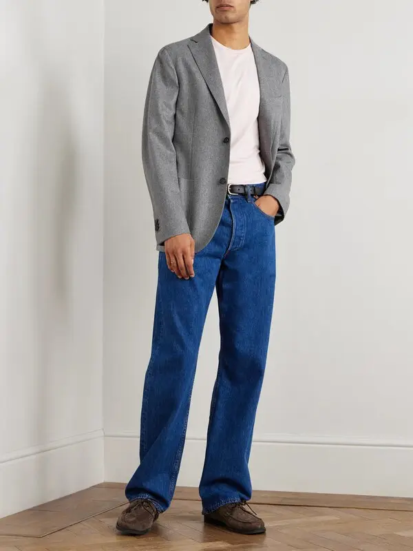 SLOWEAR Slim-fit Wool-blend Blazer