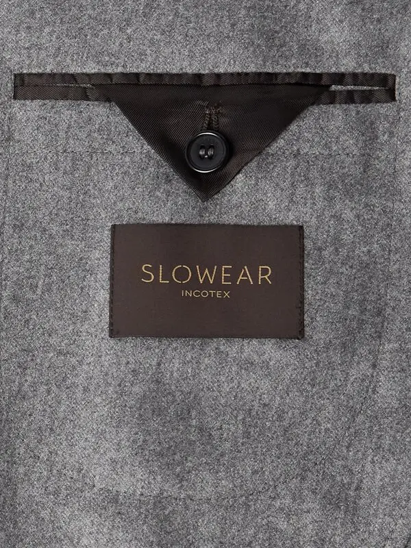 SLOWEAR Slim-fit Wool-blend Blazer