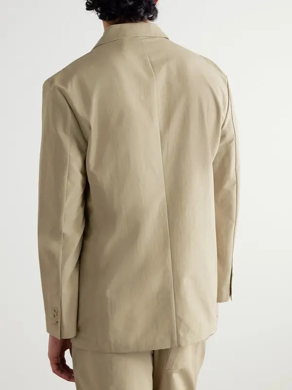 SSAM Cotton And Silk-blend Blazer