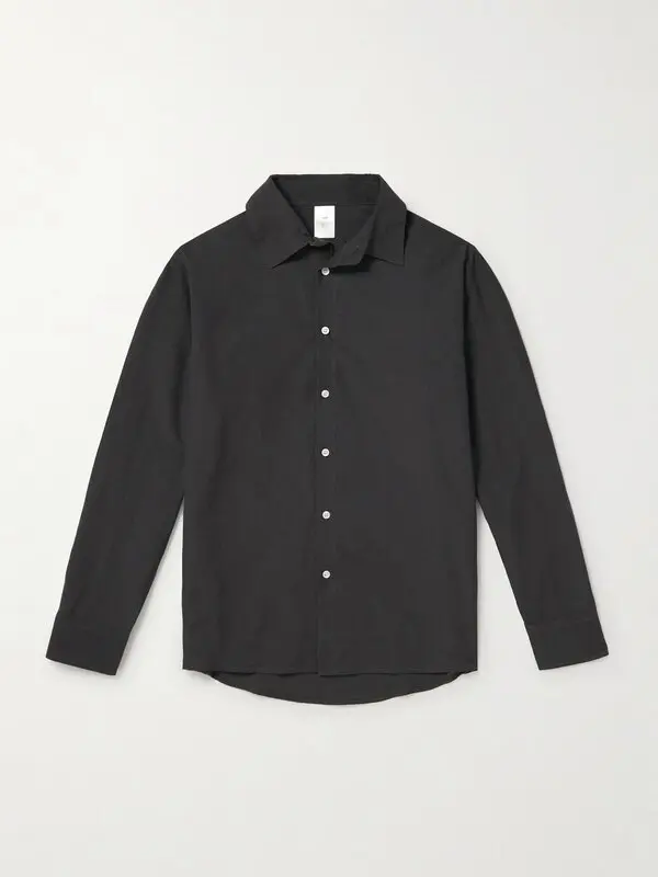 SSAM Cotton And Linen-blend Shirt