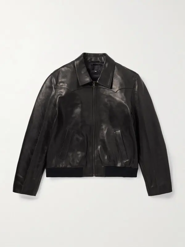 NILI LOTAN Hammond Leather Jacket