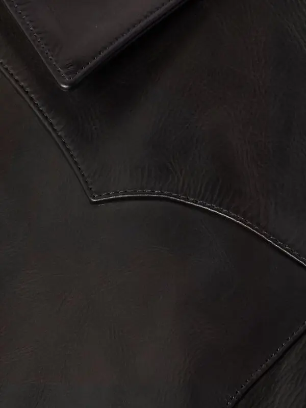 NILI LOTAN Hammond Leather Jacket