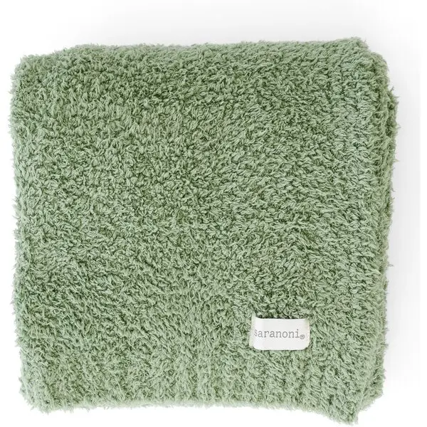 SARANONI Bamboni Receiving Blanket - Olive