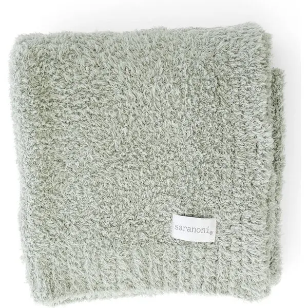 SARANONI Bamboni Receiving Blanket - Sage