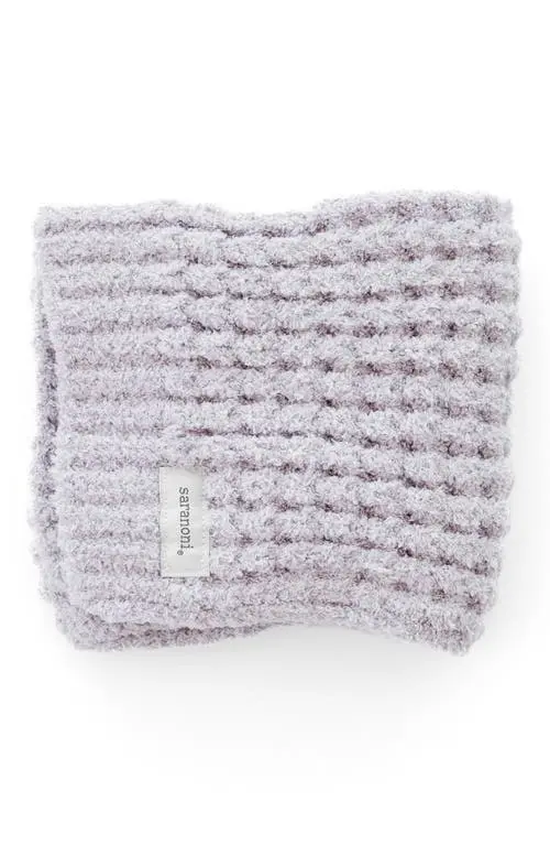 SARANONI Waffle Mini Blanket - Wisteria