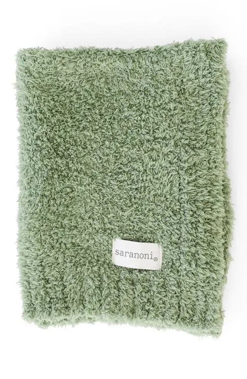 SARANONI Bamboni Mini Blanket - Olive