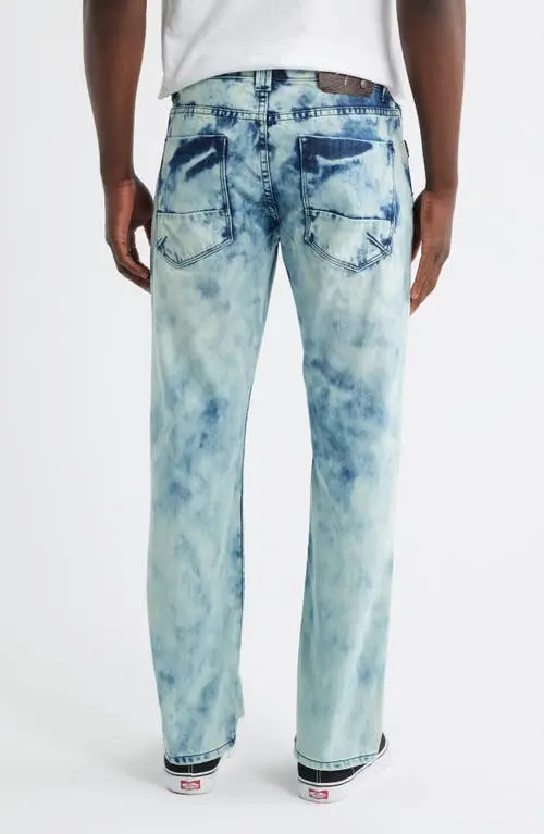 LEVEL 7 Distressed Slim Straight Leg Jeans