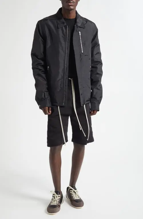 Rick Owens Pusher Cotton Shorts