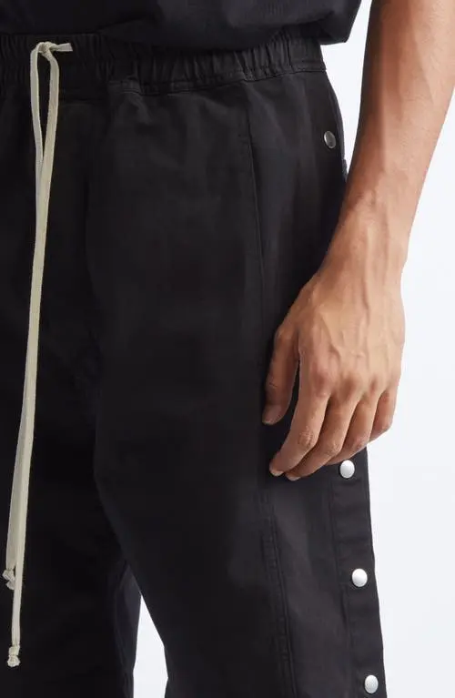 Rick Owens Pusher Cotton Shorts