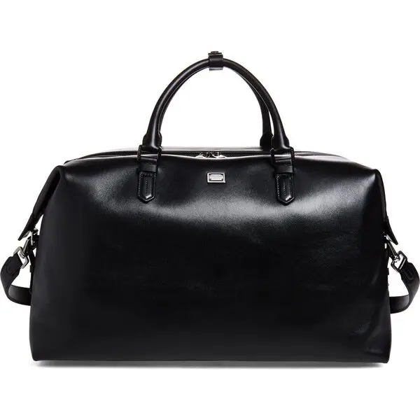 Dolce & Gabbana Roma Leather Duffle Bag - 80999 Nero