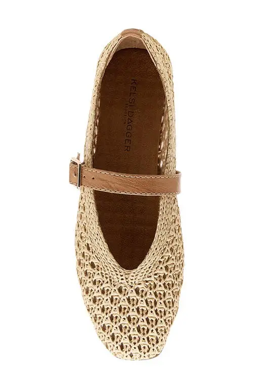 KELSI DAGGER BROOKLYN Freya Flat - Natural