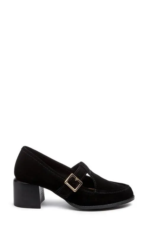 KELSI DAGGER BROOKLYN Caleb T-strap Pump - Black