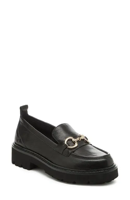KELSI DAGGER BROOKLYN Jemmie Platform Loafer - Black