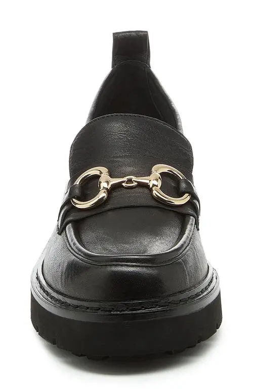 KELSI DAGGER BROOKLYN Jemmie Platform Loafer - Black