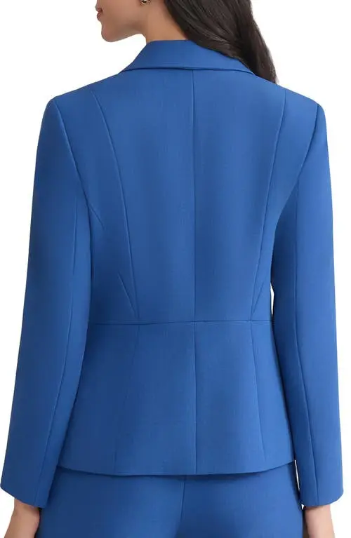 KASPER One-button Blazer - Blue Night