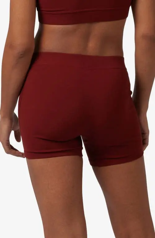 TOMBOYX Rib 4.5-inch Boxer Briefs - Burgundy