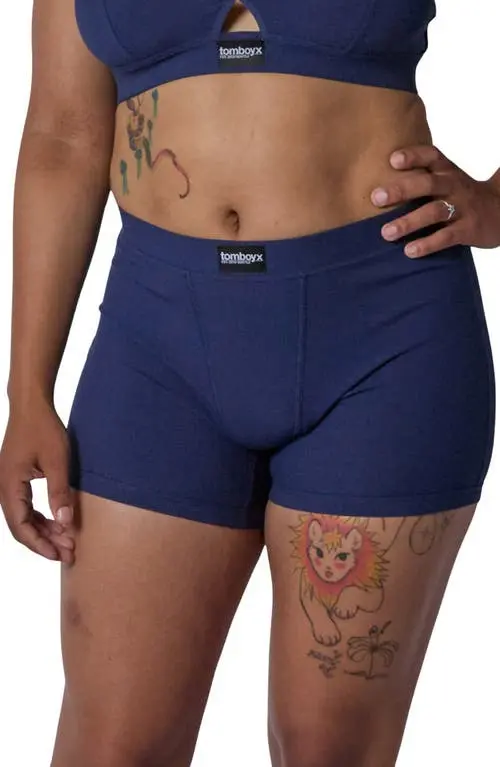 TOMBOYX Rib 4.5-inch Boxer Briefs - Future Dusk