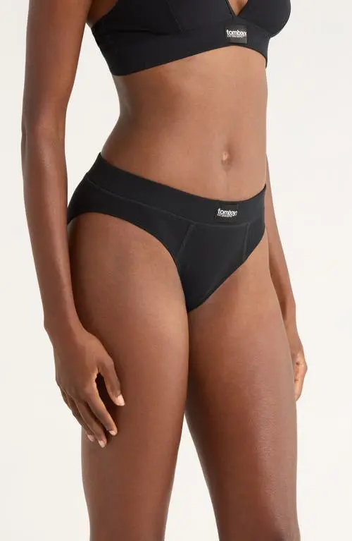TOMBOYX Rib Bikini Briefs - Black