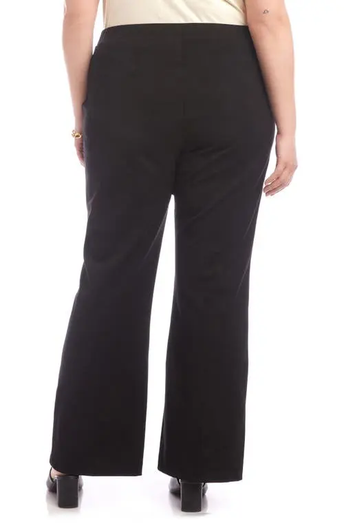 Karen Kane Straight Leg Pull-on Trousers