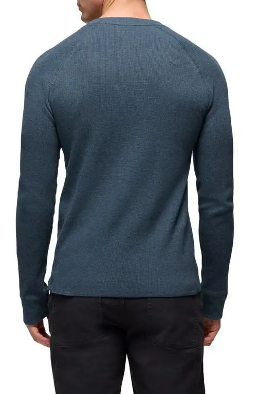 Prana Touchstone Henley - Stormy Night Heather