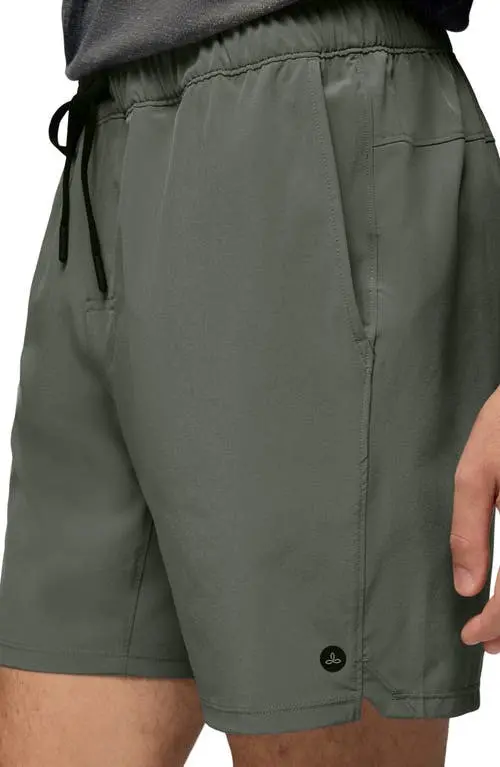 Prana Discovery Trail Drawstring Shorts - Thyme
