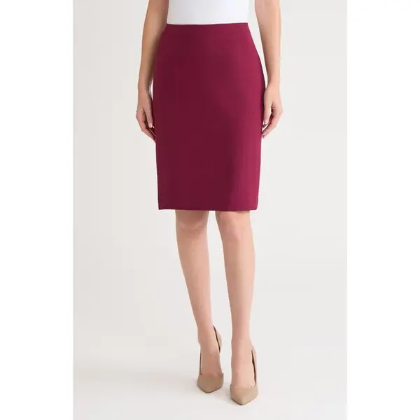 KASPER Slim Fit Skirt - Shiraz