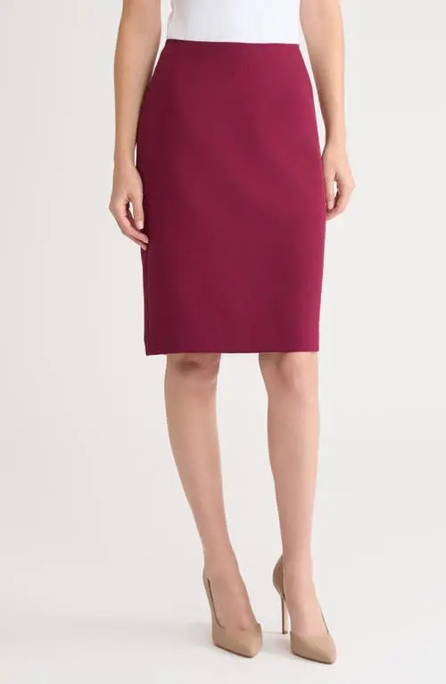 KASPER Slim Fit Skirt - Shiraz