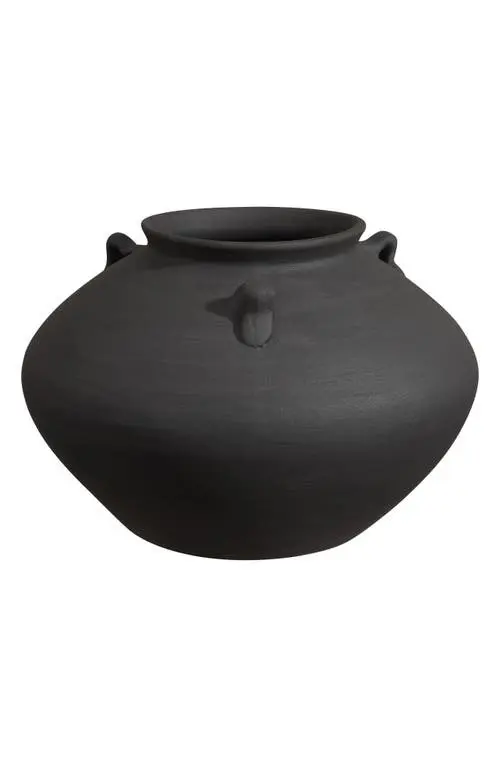 RENWIL Terracotta Vase - Black