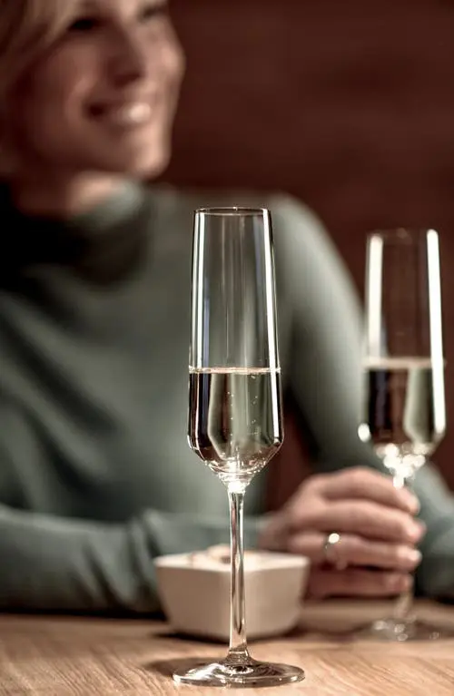 ZWIESEL GLAS Set Of 2 Pure Champagne Flutes