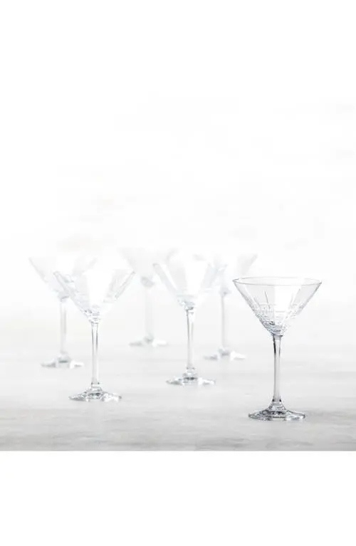 ZWIESEL GLAS Aberdeen Set Of 6 Martini Glasses