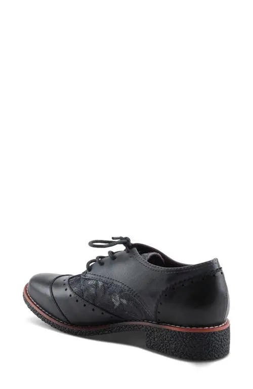 SPRING STEP SHOES Bargiasti Leather Derby - Black Multi