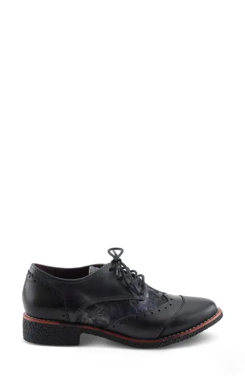 SPRING STEP SHOES Bargiasti Leather Derby - Black Multi